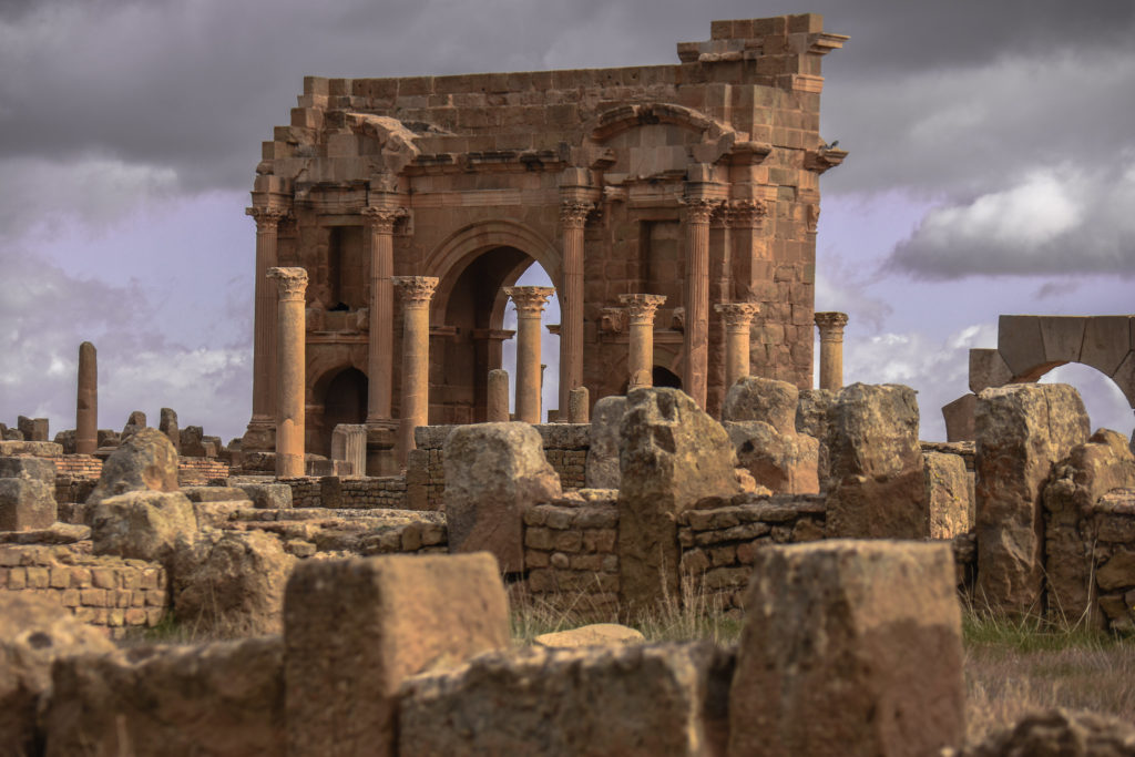 Vast Ruined Roman Cities and a Mysterious Desert Fortresses-Tsar Draa ...